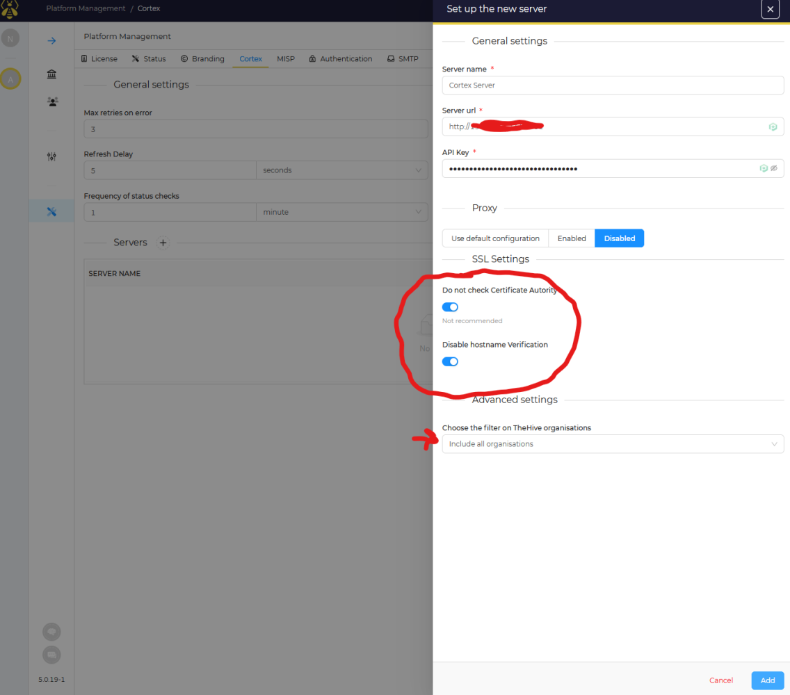 The Hive 5 & Cortex HowTo