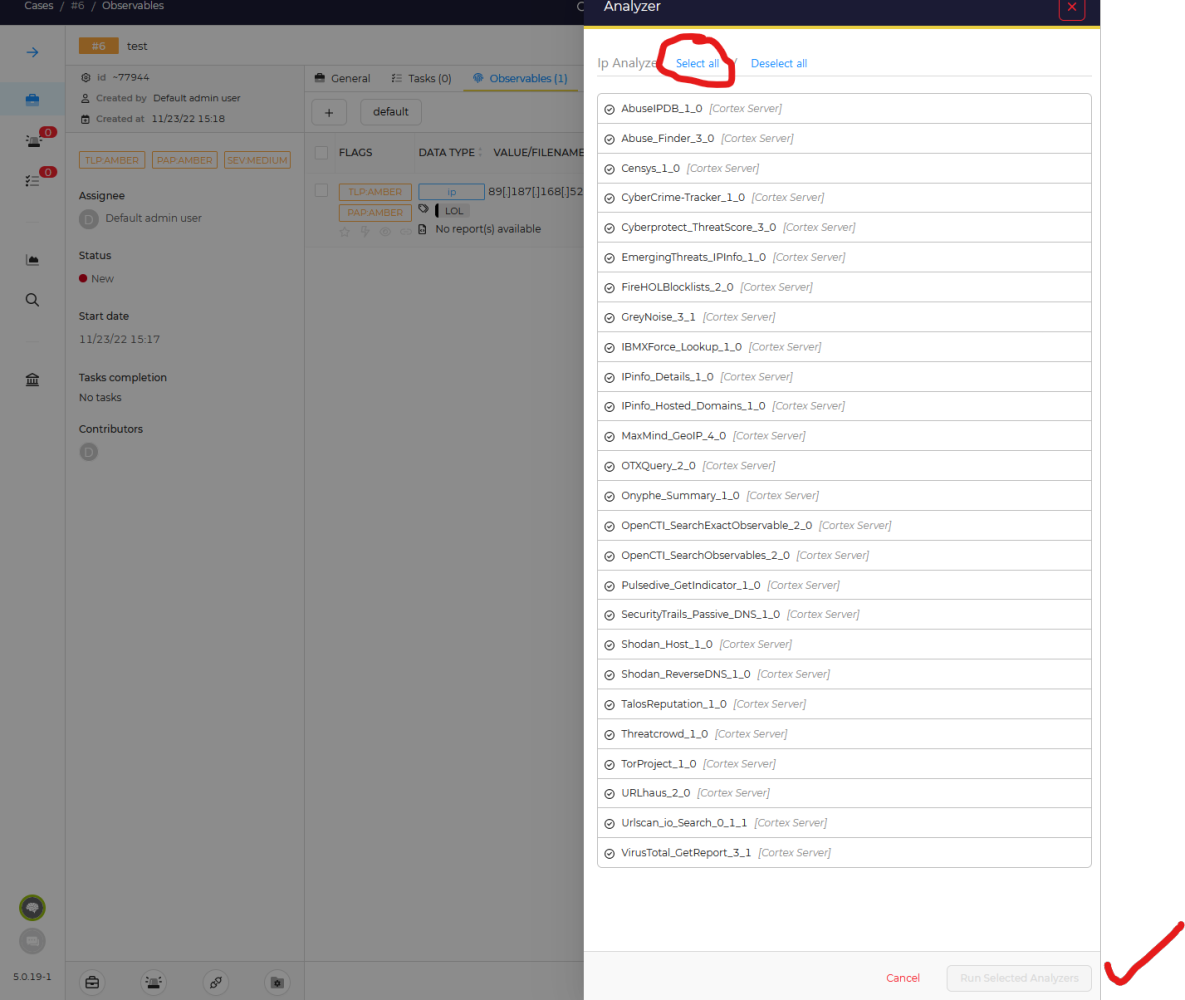 The Hive 5 & Cortex HowTo